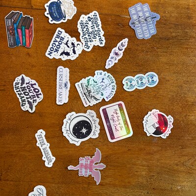 Bookish Stickers Stickers for Book Lovers Reading Stickers Smut ...