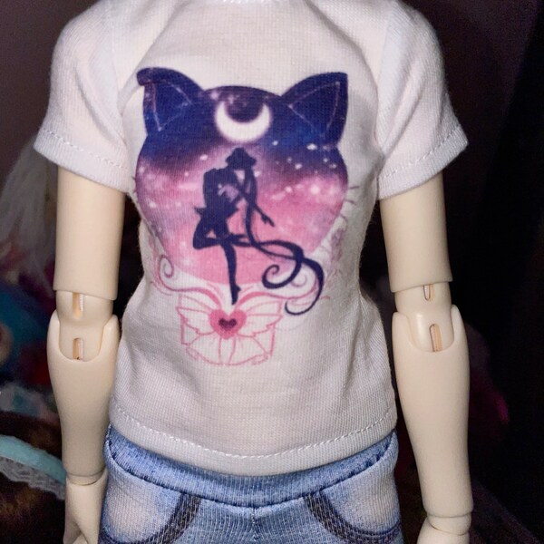 Sailor Moon T-shirt for Minifee Aline Slim MSD BJD 1/4 Doll PT0003 - Etsy