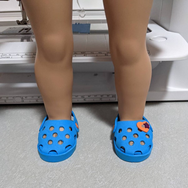No-sew Foam Clogs 18 Inch Doll Clothes Shoe Pattern Fits Popular 18 ... No-sew Foam Clogs 18 Inch Doll Clothes Shoe Pattern Fits Popular 18 ...