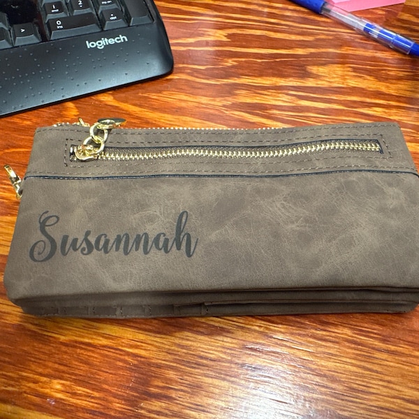 Leather Case for Compass, Custom Leather Case for Engraved Personalized ...