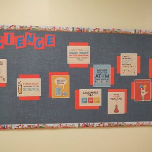 Science Classroom Poster Set, Printable Gallery Wall Art, Funny Stem ...