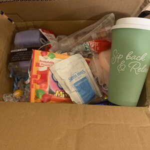 Spa in A Box, Pamper Gift Box for Her, Self Care Gift Set, Birthday ...