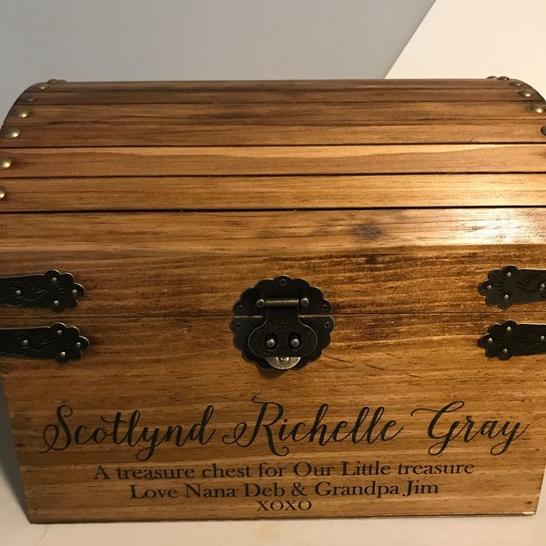 Baby Keepsake Box Baby Shower Gift First Birthday Gift New Baby ...