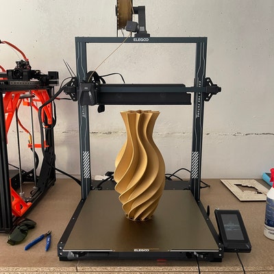 Triangular Vase STL 3D Printer File for Vase Mode 3D Printing - Etsy