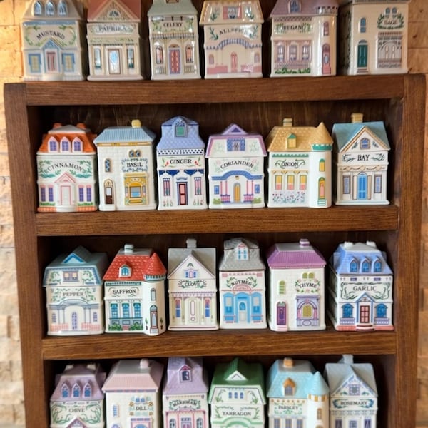 Lenox Spice Rack Shelf | Handmade Solid Wood Lenox Spice Rack Shelf ...