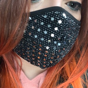 LUX TRIPLE LAYER Face Mask. Adjustable Luxury Face Mask. Sewn | Etsy UK