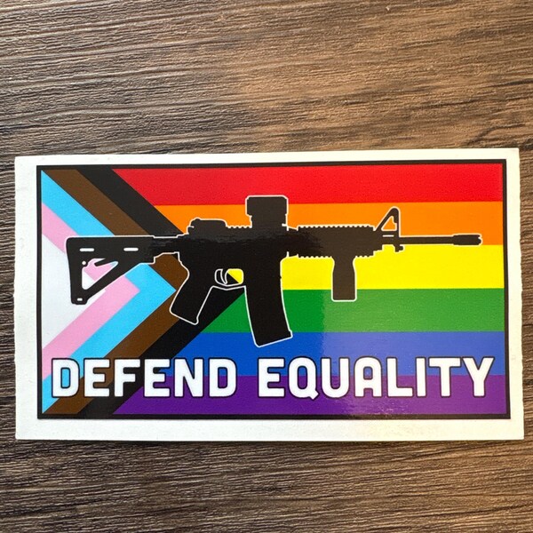 Gun Rights ARE Minority Rights Flag Decal/sticker Color - Etsy