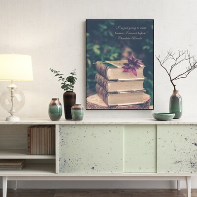 11x17 Set of Three Vertical DIGITAL Black Frame Mockup, Styled Stock ...