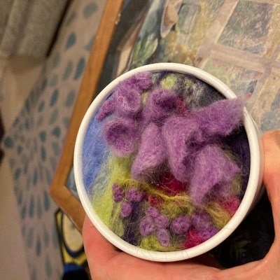 Needle Felting Border Collie Picture Kit - Etsy