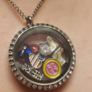 Proud Army Mom Floating Charm Lockets - Etsy