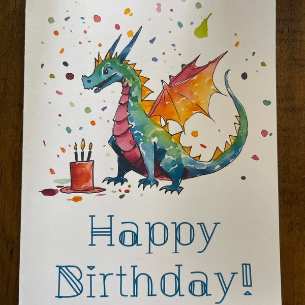 Flamingo Birthday Card | Instant Download, Kids Birthday Card ...