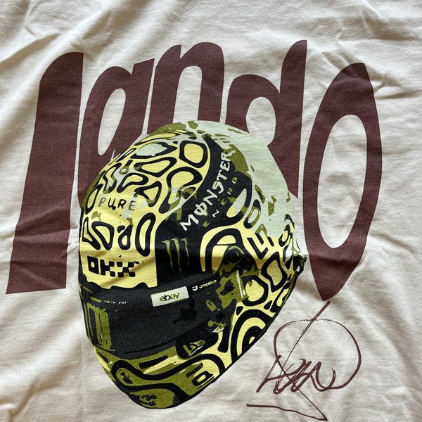 Limited Lando Norris Vintage T-shirt, Mclaren F1 Racing Shirt, NOR4 ...