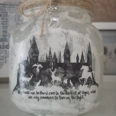 Corpse Bride Inspired Bottle Lamp and Glass Set - Etsy