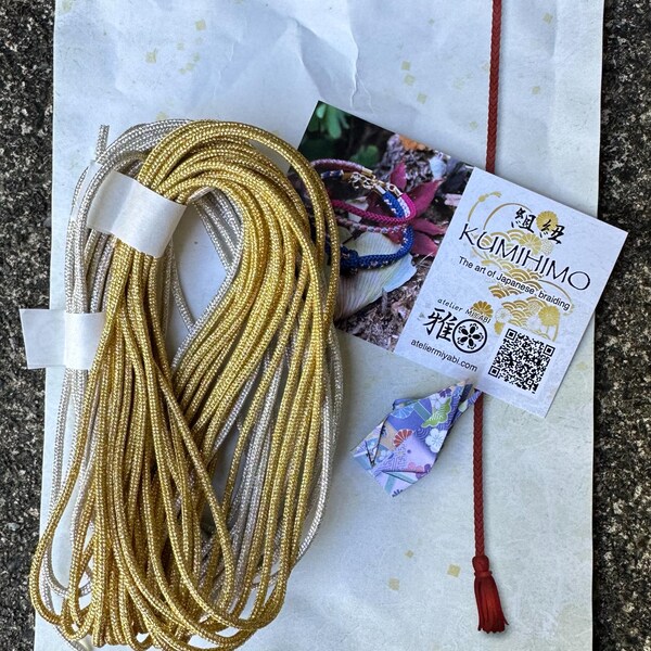 Silk Odoshi Ito 12mm 10m Samurai Armor Silk Lacing Yarn/odoshi-ge MADE ...