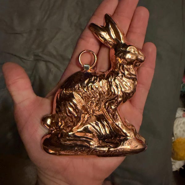 Birth Gramm Rabbit Facing Right Copper Mold BG1211 New! - Etsy