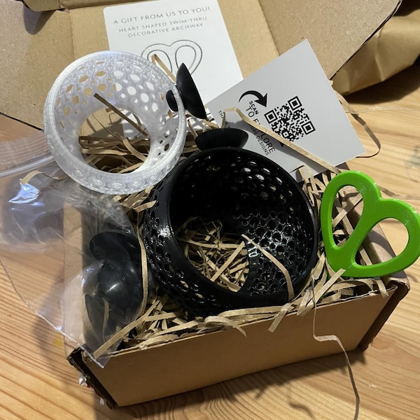 Betta Fish Cave Lounge Hammock, Aquarium Decor to Swim-through, Hide ...