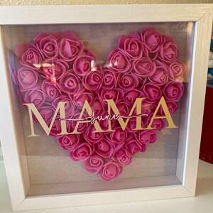 Custom Shadow Boxes With Name Nursery Decor Name Decor Birthday Gifts ...