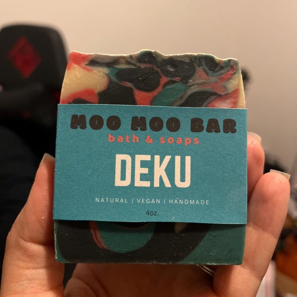 My Hero Academia Inspired Soap, Anime Soap, Deku, All Might, Todoroki ...