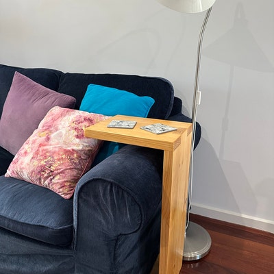 Side Table for Couch Arm Table for Sofa Arm Chair Arm Rest Table ...