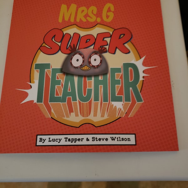 Personalised Super Teacher Book End of Term Year Gift - Etsy