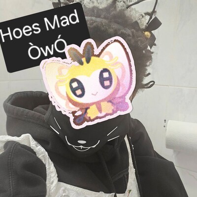 Cartoon Cat Face Mask, Reusable Cotton Face Mask With Elastic Ear Loop ...