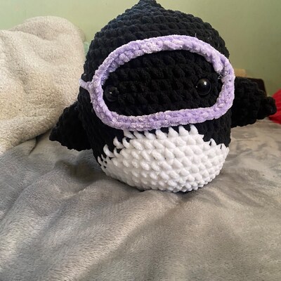 Shark Plushie With Goggles Crochet Pattern inspired by Gordon the Shark ...