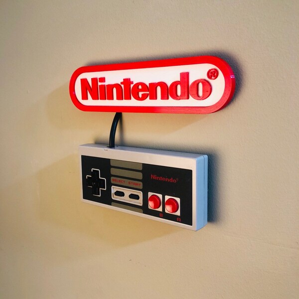 Nintendo 3D Fridge Magnet / Shelf Display - Retro 80s 8bit Video Games ...