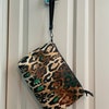Cobalt Leopard Bandana, Psychedelic Leopard Bandana, Festival Bandana ...