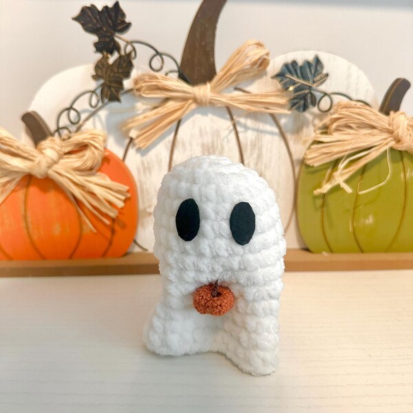 PATTERN: Low Sew Plush Ghasper the Sheet Ghost - Crochet Ghost With ...