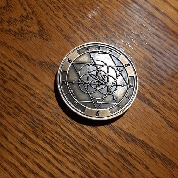 Tarot Wheel-unique Tarot Deck Coin, Fully Functional Spinning Tarot ...
