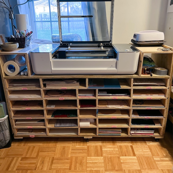 Digital PDF Plans for a Glowforge Stand, Desk, Table, Workstation - Etsy