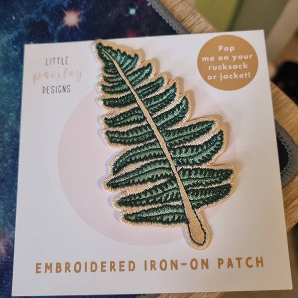 Any 2 Nature Embroidered Patches | Patch Deal | Nature Inspired ...