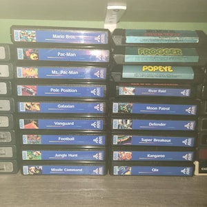 Atari 5200 Sticker End Labels for All 154 Custom Game Stickers - Etsy