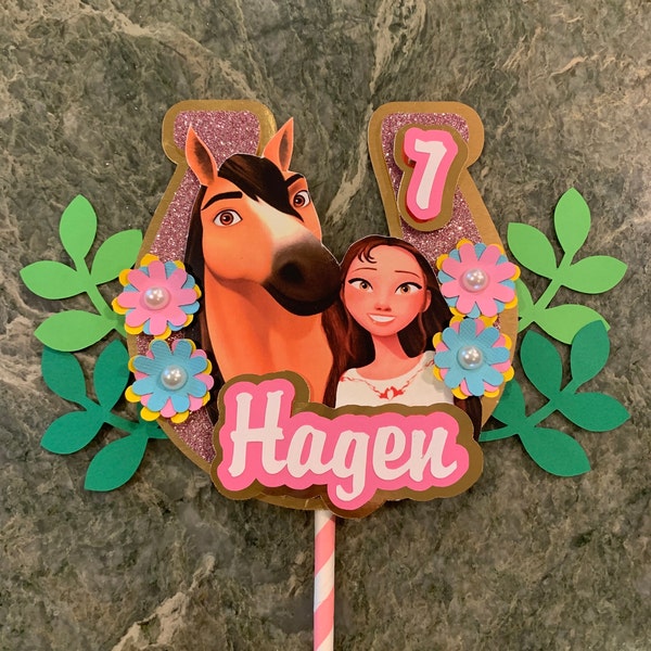 Spirit cake topper, spirit party, spirit birthday, custom spirit, lucky ...