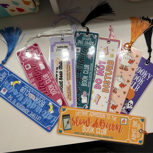 Fantasy Dragon Bookmark, Handmade Bookmark, Fantasy Reader Bookmark ...