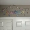Cute Wooden Sign With Custom Name Personalized Letters With Star, Baby ...