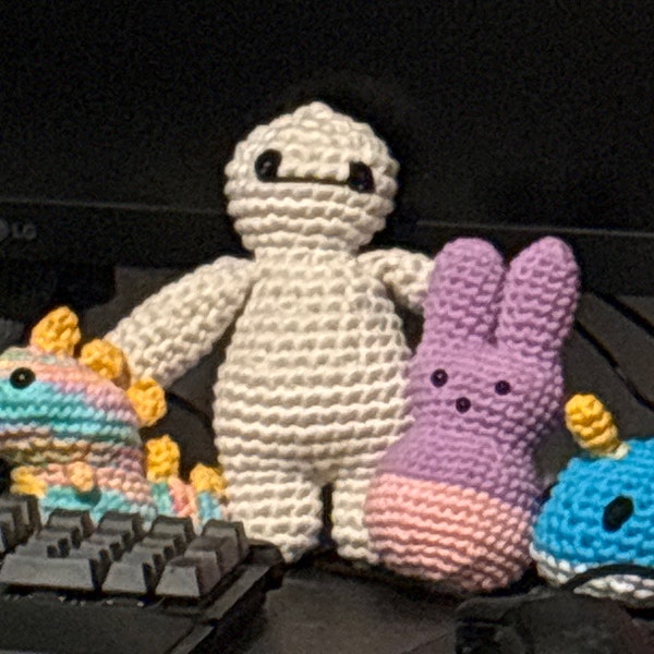 Baby Bmax, Crochet Pattern, PDF, Digital, Download, Crochet Baymax ...