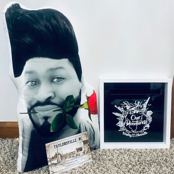 Couple Adventure Archive Box, Personalized Adventure Memory Box, Wood ...