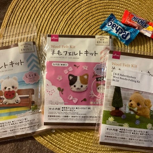 Daiso Seal Wool Felt Kit - Etsy