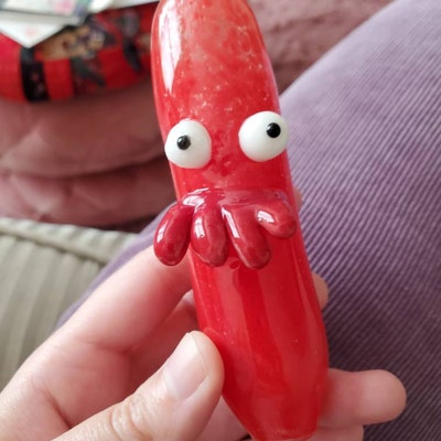 Smiling Jake the Pipe Glass Pipe - Etsy