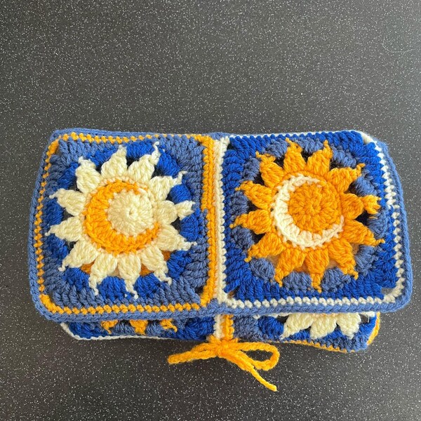 Celestial Crochet Book Sleeve/book Cover - Etsy UK