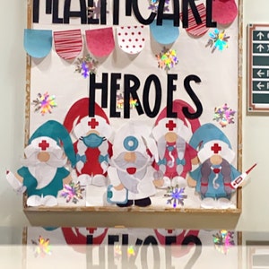 Fireworks July 4th Patriotic Bulletin Board Summer Bulletin | Etsy