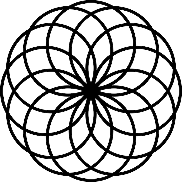 Lotus of Life Png, Torus Svg, Sacred Geometry Svg, Flower of Life Laser ...
