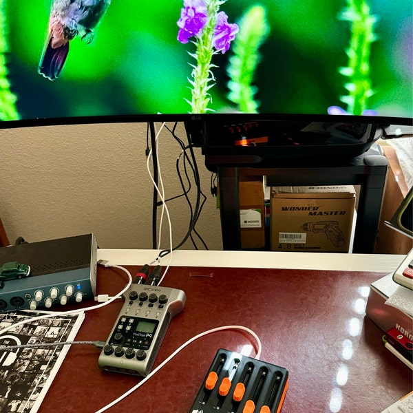 Custom PC Volume Mixer MK2: USB Midi Controller mit magnetischen ...