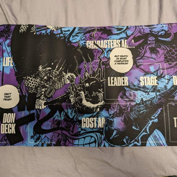 ONE PIECE TCG Playmat: Moria Leader Playmat - Etsy
