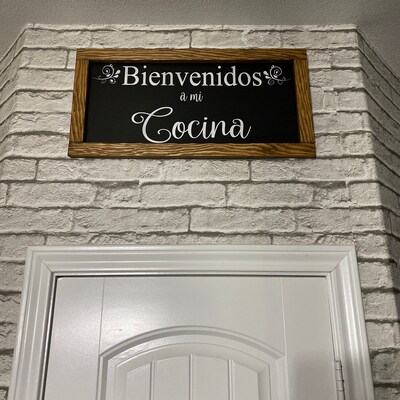 Farmhouse Signs, Living Room Decor, Wood Signs,spanish Home Decor, Home ...