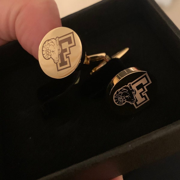 Logo Cuff Links, Personalized Cufflinks, Business Logo, Custom Engraved ...