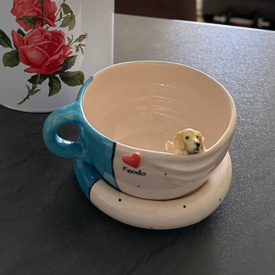 Customizable Ceramic Koala Cup Personalized Cute Gift Espresso Coffee ...