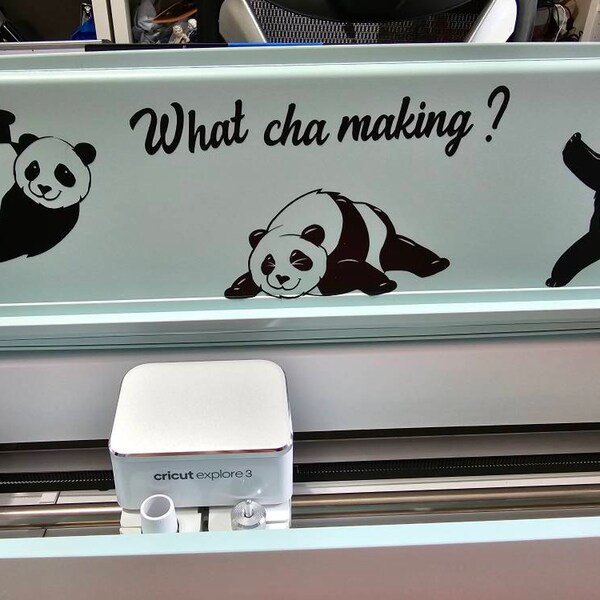 What Cha Making Svg, Stages of Crafting Svg, Panda Svg, What Cha Making ...