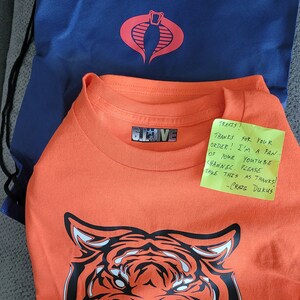 Tiger Force Logo Shirt, New G.I. Joe Classified Outback Shirt GI Joe Yo ...